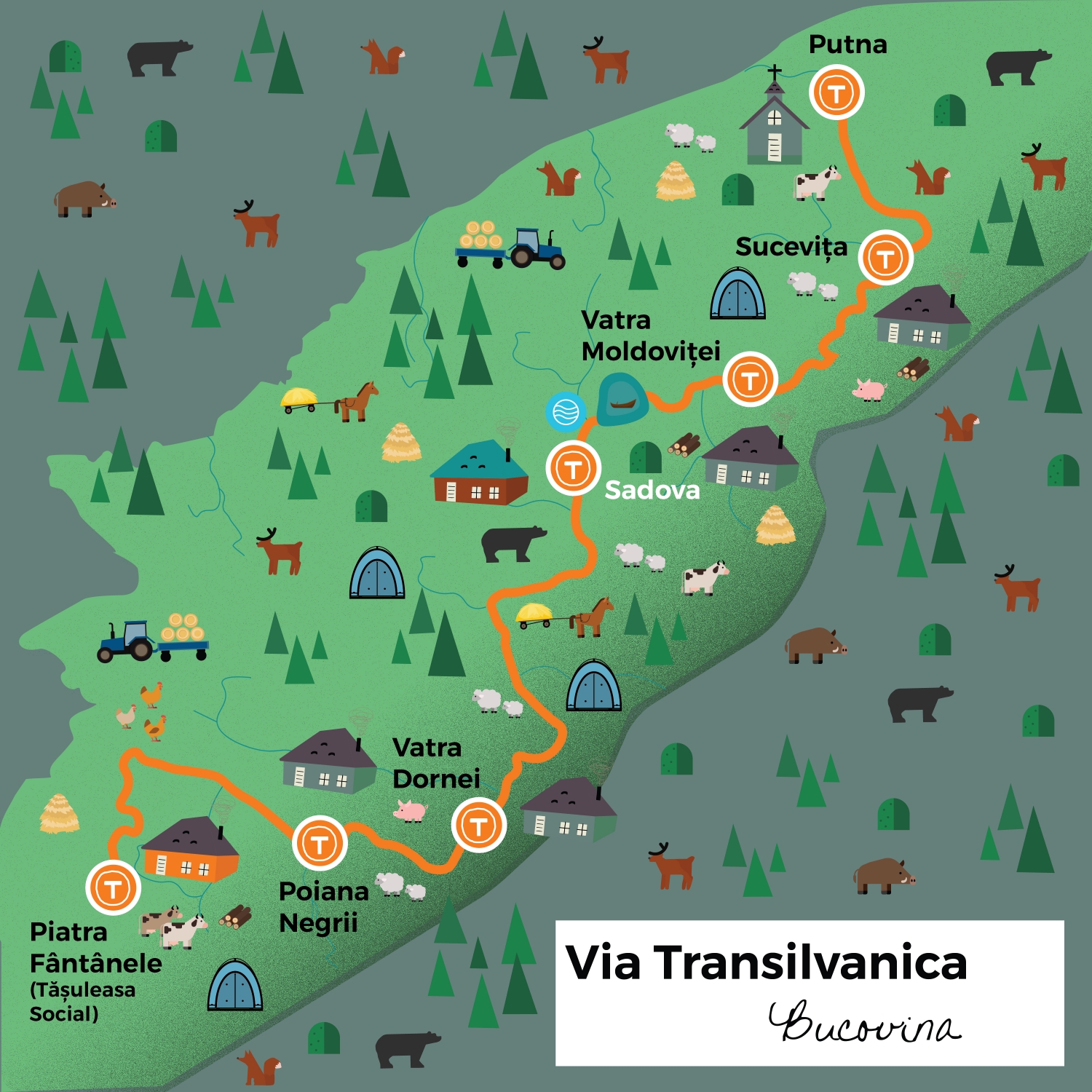 Via Transilvanica prin satul cu oameni frumoși - Sadova